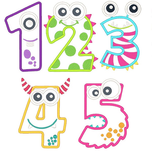 Monster Numbers - Etsy