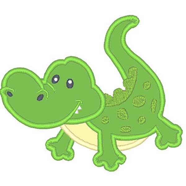Alligator Applique - Etsy