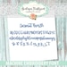 Coconut Beach Script Font Machine Embroidery Font Set Instant Download ...