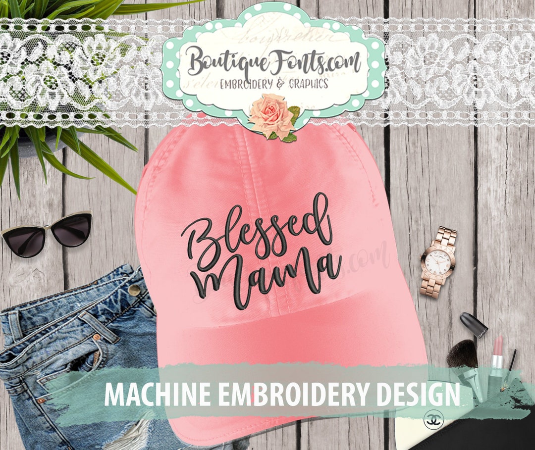 Blessed Mama Embroidery Design Machine Embroidery Design- Instant ...