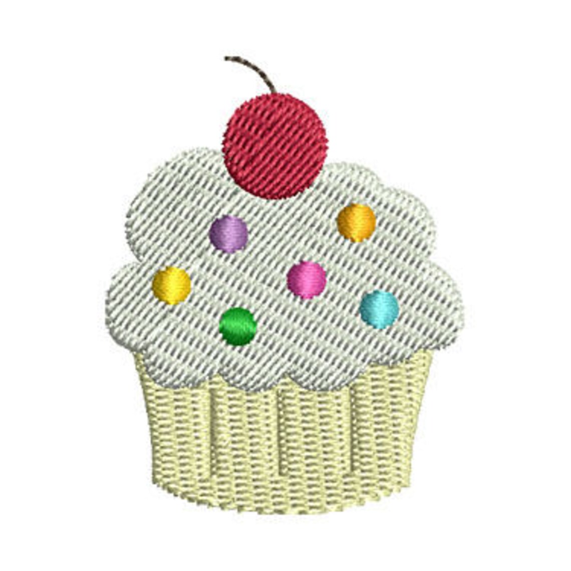 Mini Cupcake Machine Embroidery Design Instant Download - Etsy