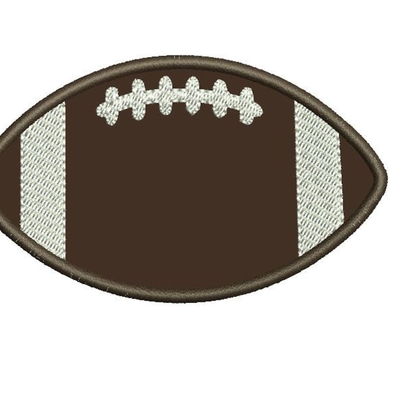 Football Applique - Etsy