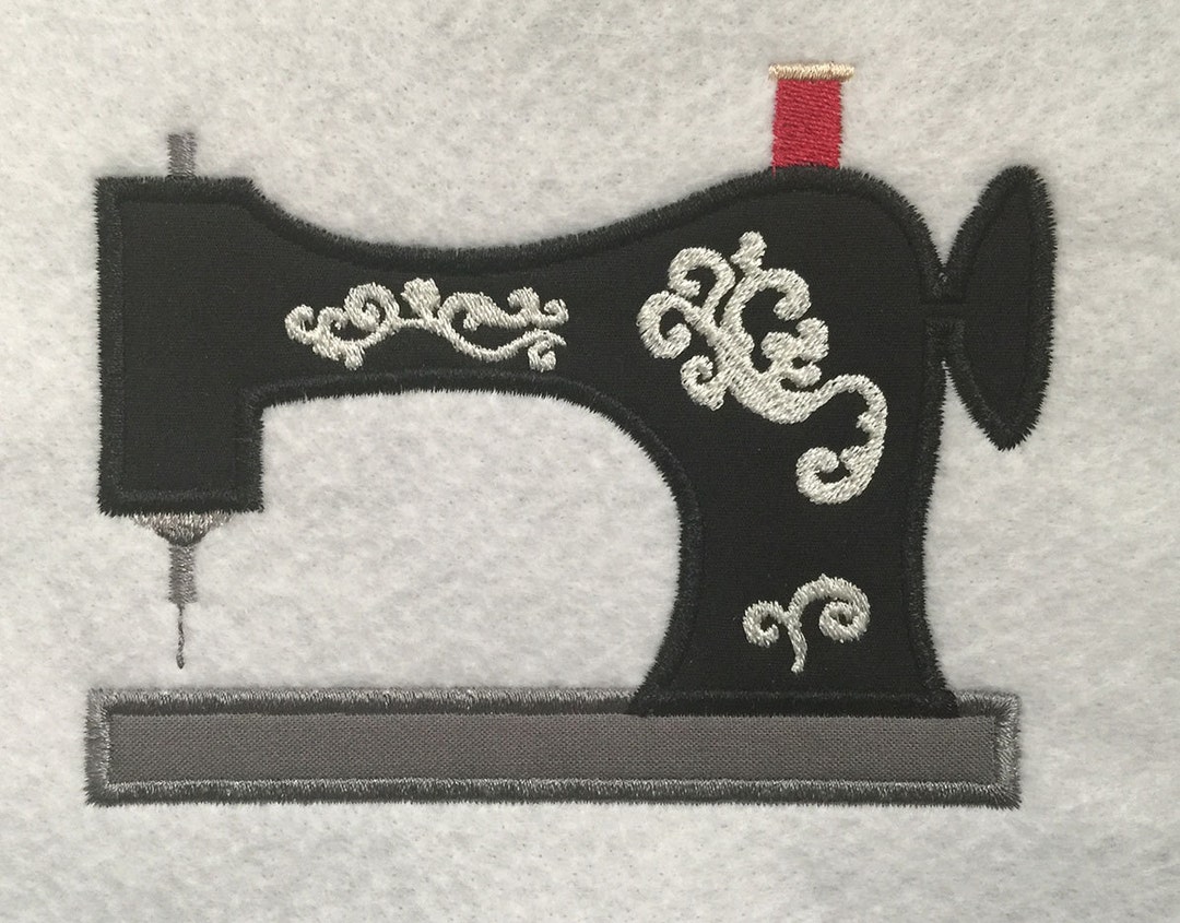 Decorative Sewing Machine Applique Embroidery Design- Instant Download ...