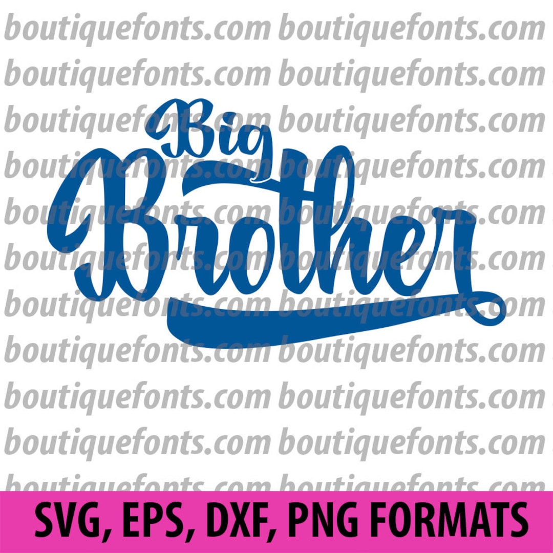 Big Brother SVG Cut File - Instant Download - Etsy