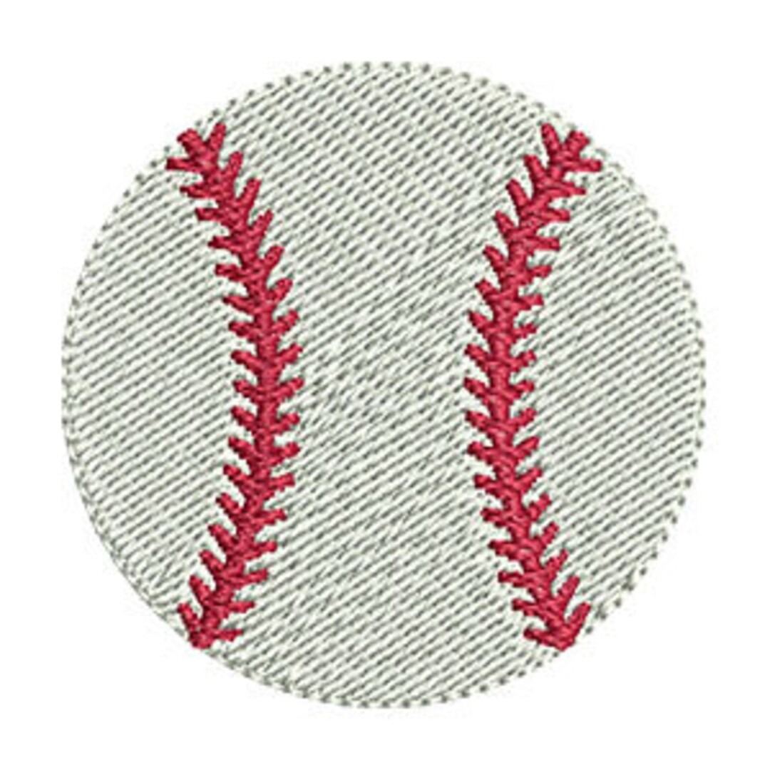 Mini Baseball Embroidery Design - Instant Download - Etsy