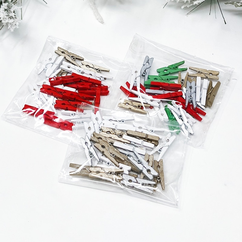 Christmas Mini Clothespin - Etsy