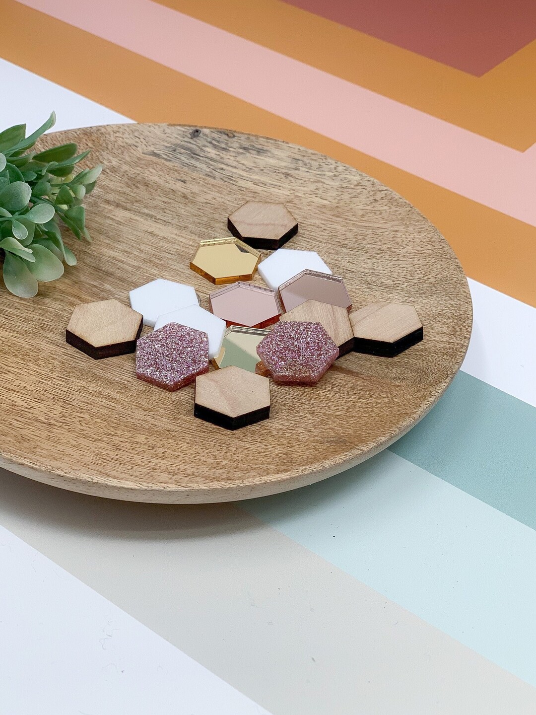 Hexagon Magnets Acrylic - Etsy