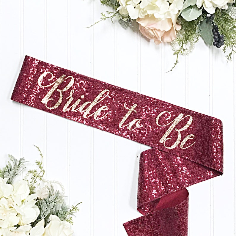 Sequin Bachelorette Sash - Bachelorette Party - Future Mrs. Sash ...