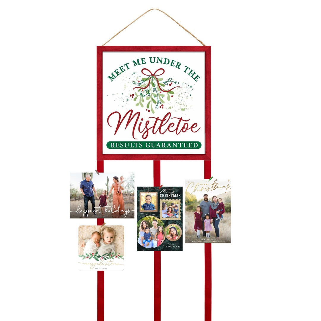 Holiday Card Display - Christmas Card Holder - Christmas Card Display ...