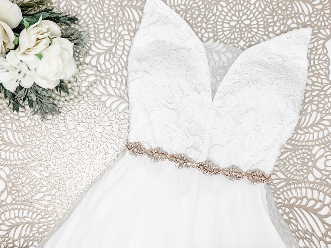 Rose Gold Crystal Belt Style: EMMA - Etsy