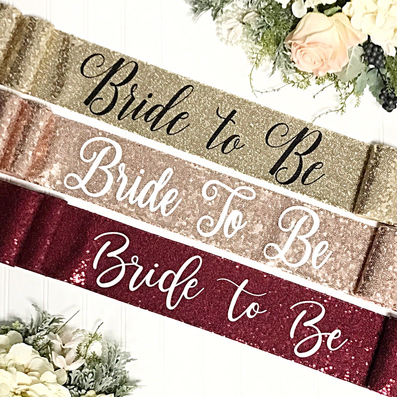 Sequin Bachelorette Sash - Bachelorette Party - Future Mrs. Sash ...