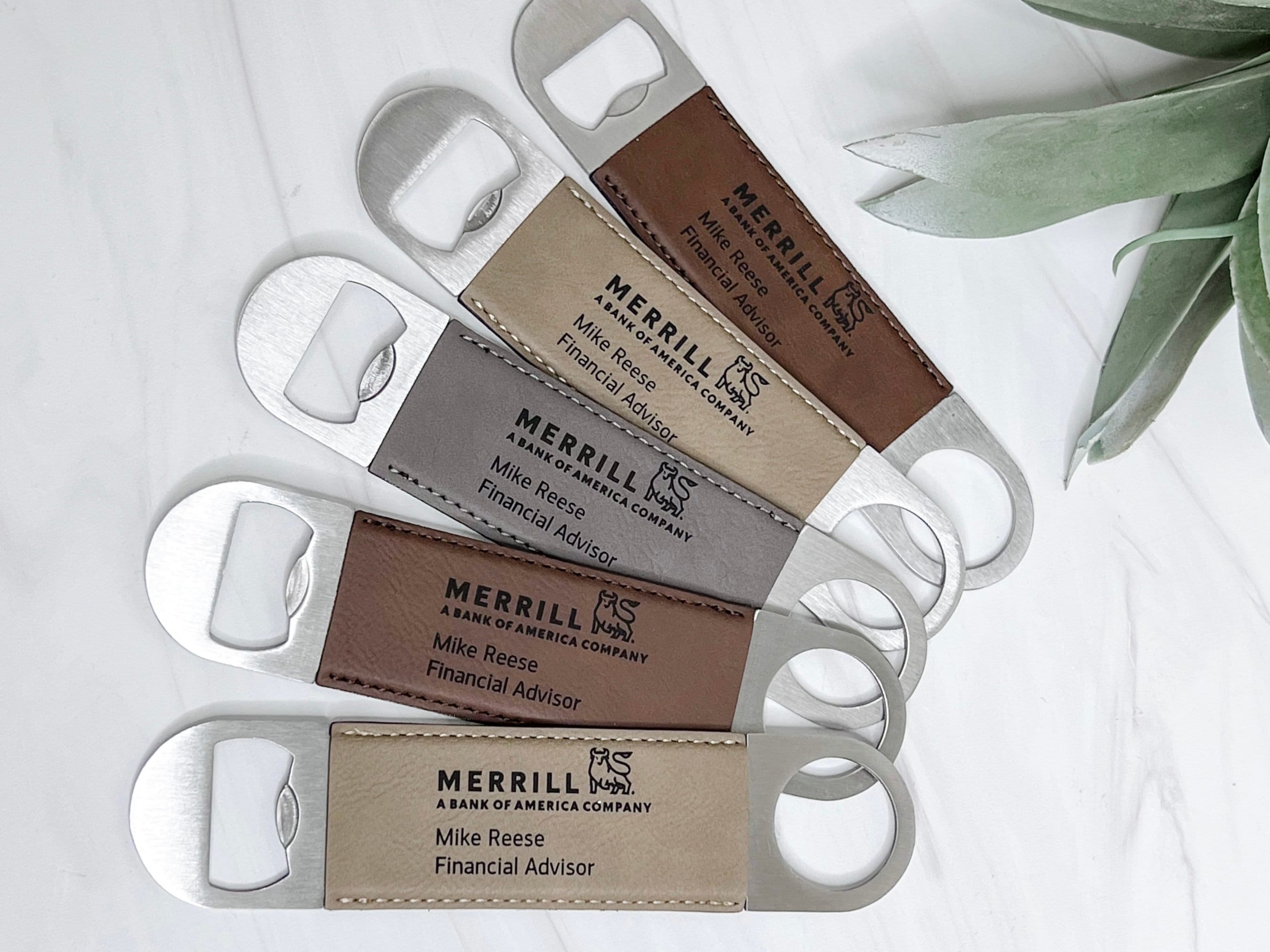 SET OF 25 Personalized Bottle Openers Leather - Etsy