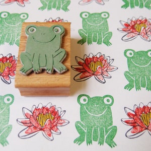 Stamp Frog - Etsy
