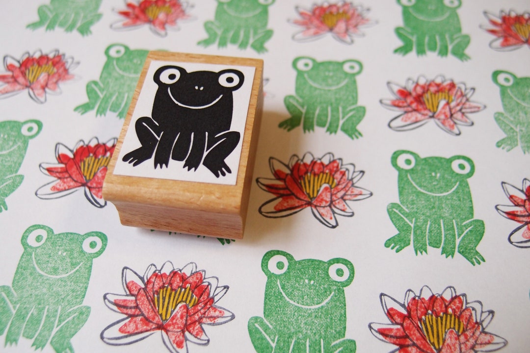 Stamp Frog - Etsy