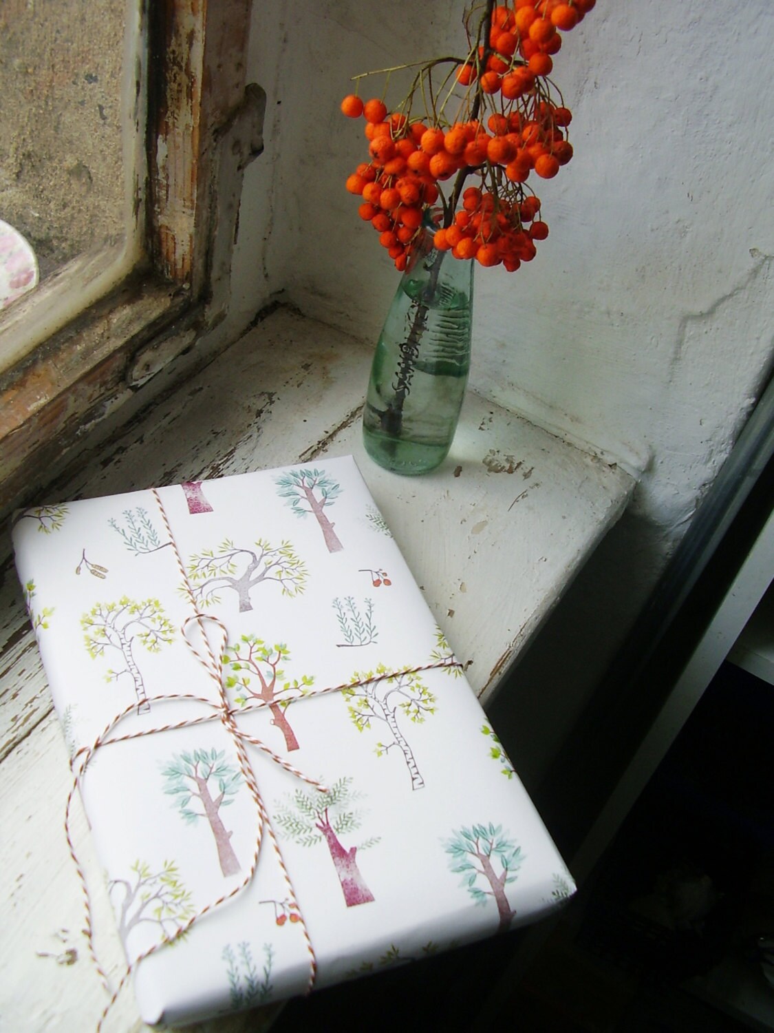 Wrapping paper trees il bosco | Etsy