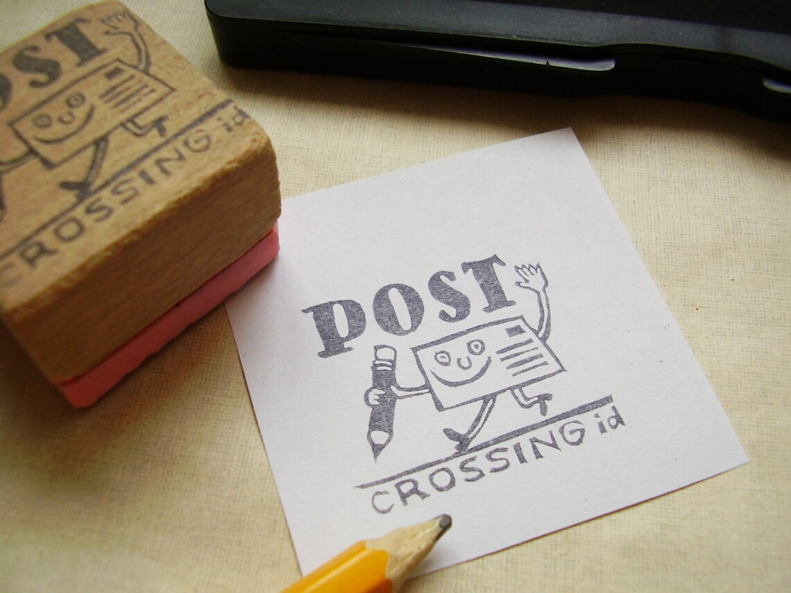 Postcrossing Stamp for ID | Etsy