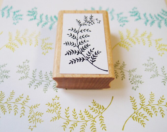 Stamp Leaves Floral Stamp Branch - Etsy