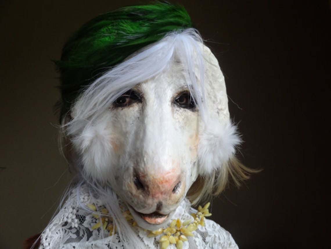 Halloween Masks Sheep Mask Sheep Costume Ram Mask - Etsy