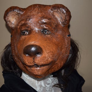 Bear Mask, Animal Head Mask, Masquerade Men, Halloween Costumes ...