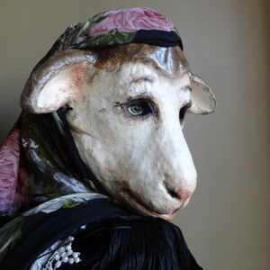 Sheep Mask, Masquerade Mask, Sheep Costume, Halloween Mask - Etsy