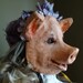Pig Mask, Animal Mask, Masquerade Mask, Halloween Mask, Paper Mâché ...