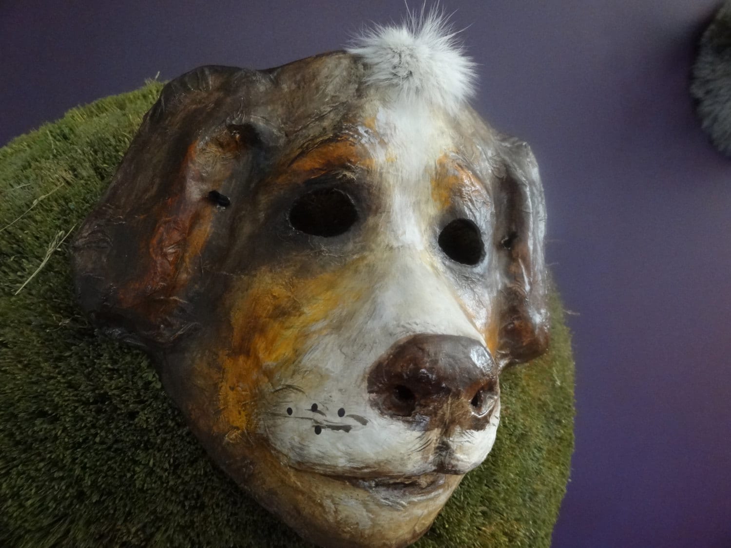 3D Mask Paper Mache Papier Mache Dog Mask Animal Mask | Etsy Australia