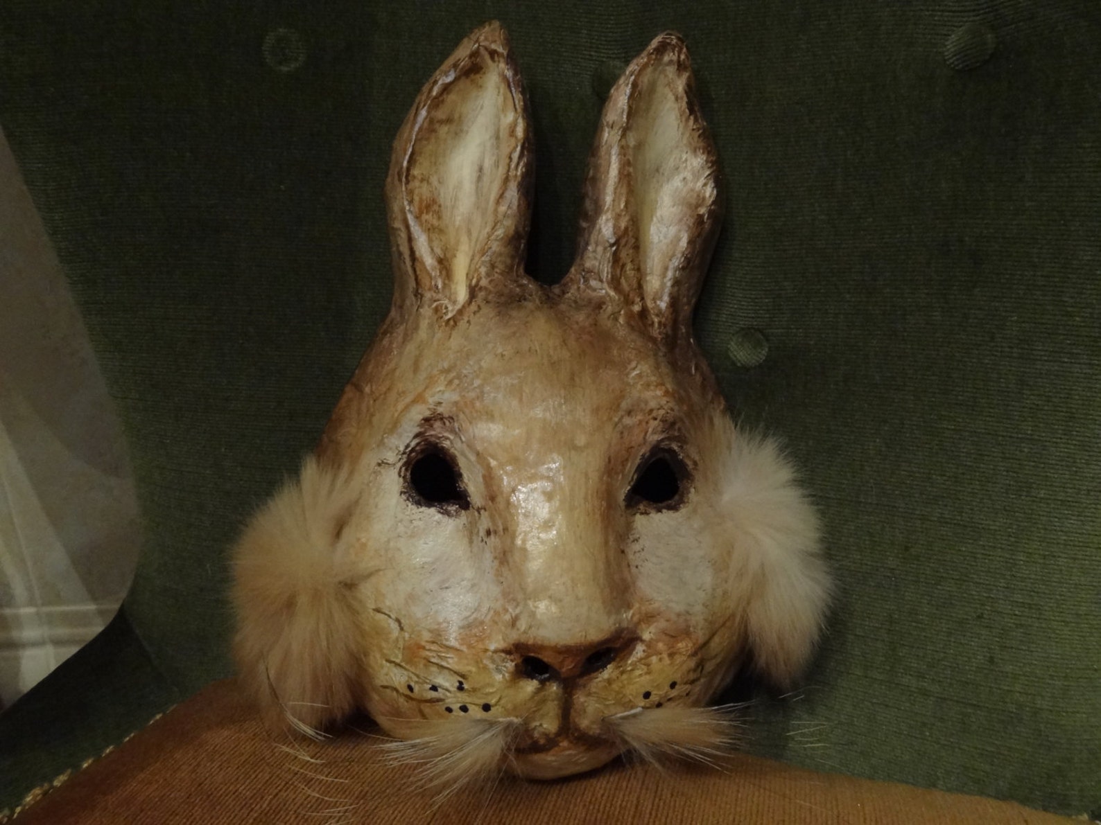 Bunny Mask Peter Rabbit Paper Mache Rabbit Mask Hare Mask - Etsy