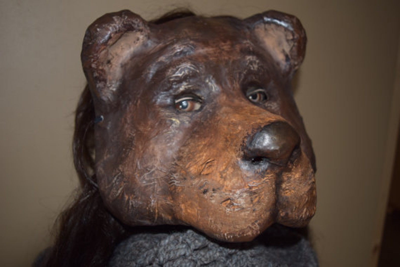 Bear Mask Animal Head Mask Masquerade Men Halloween | Etsy