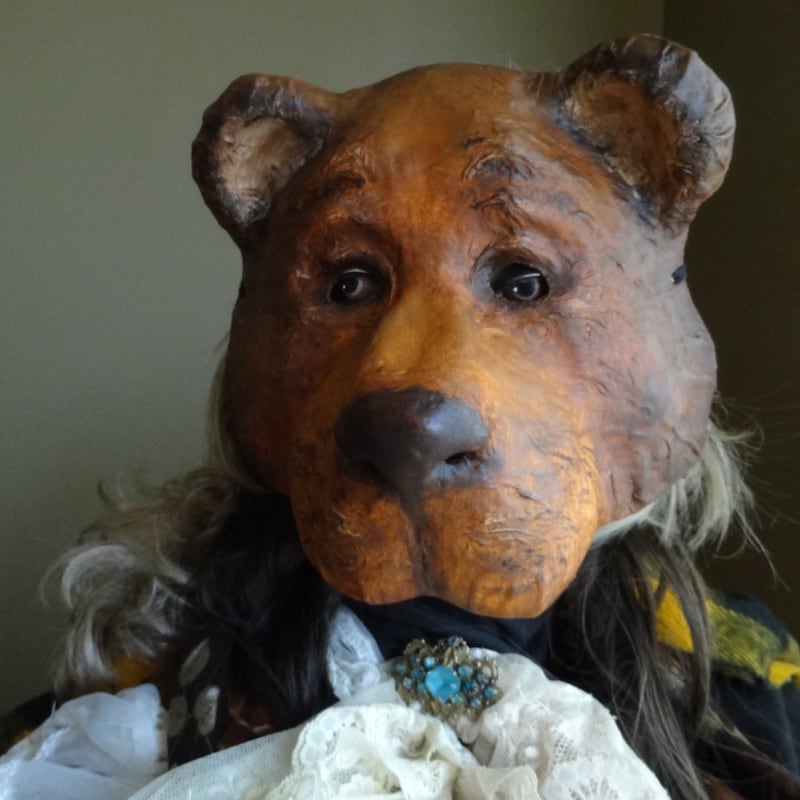 Bear Mask - Etsy