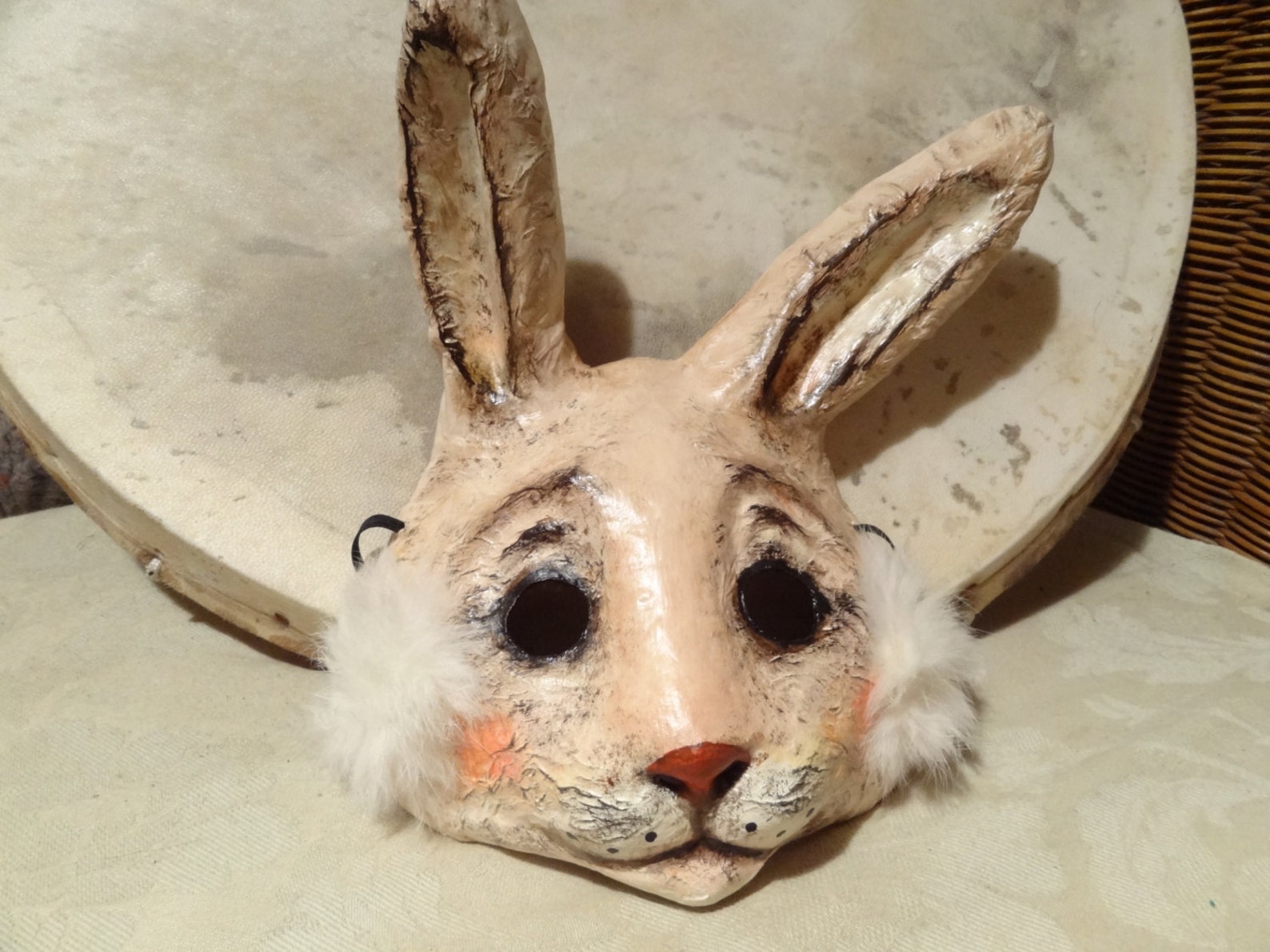 Rabbit Mask Bunny Mask Animal Mask Halloween Mask Rabbit - Etsy