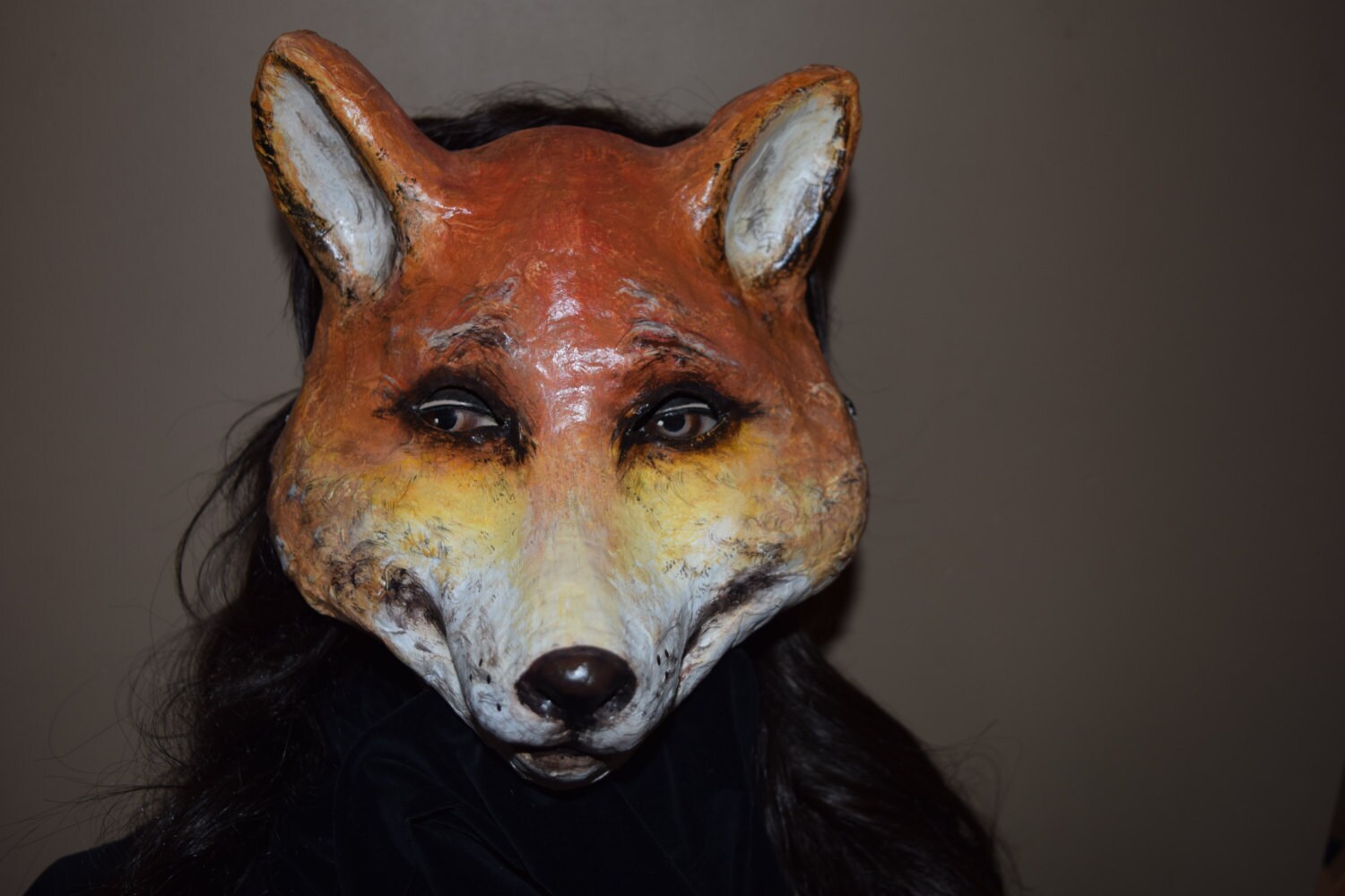 Halloween Masks, Animal Head Masks, Fox Mask, Fox Costume, Masquerade ...