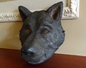 Handsome English Bulldog Paper Mache Dog Mask Bulldog Mask - Etsy Israel