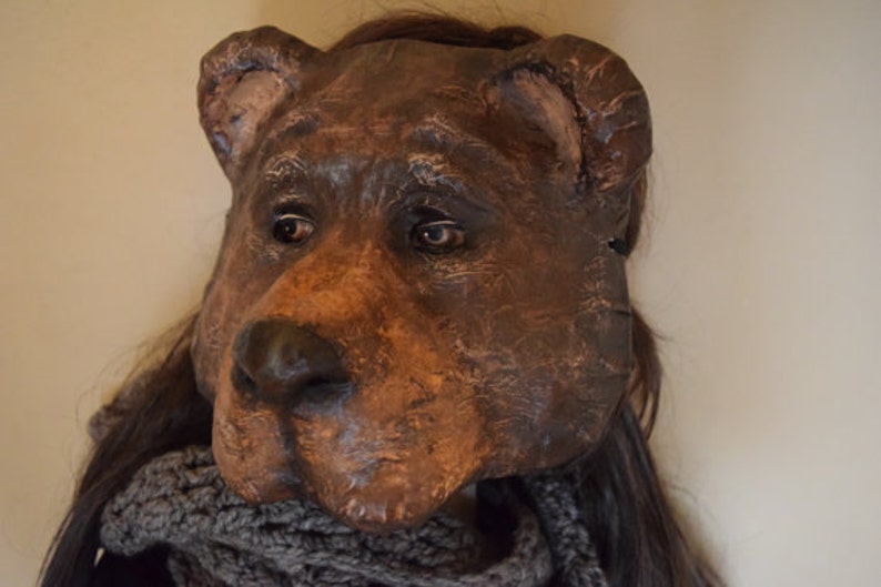 Bear Mask, Animal Head Mask, Masquerade Men, Halloween Costumes ...