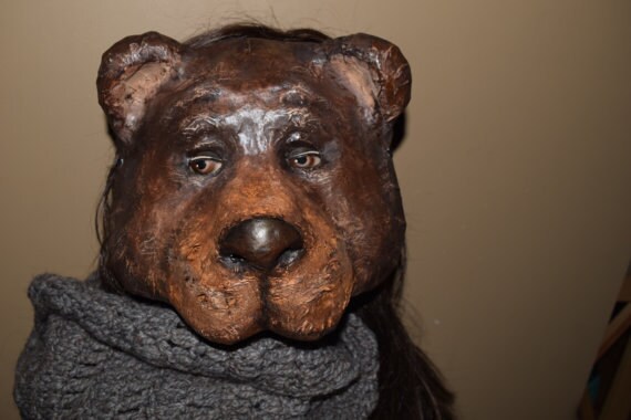 Bear Mask, Animal Head Mask, Masquerade Men, Halloween Costumes ...
