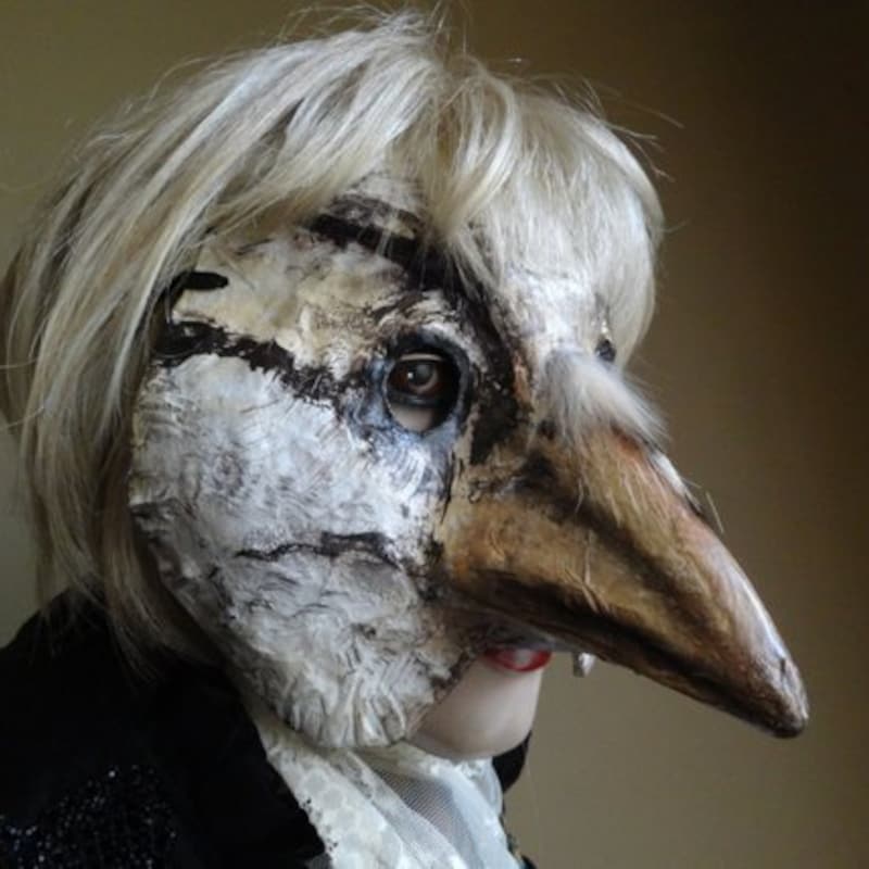 Paper Mache Bird - Etsy