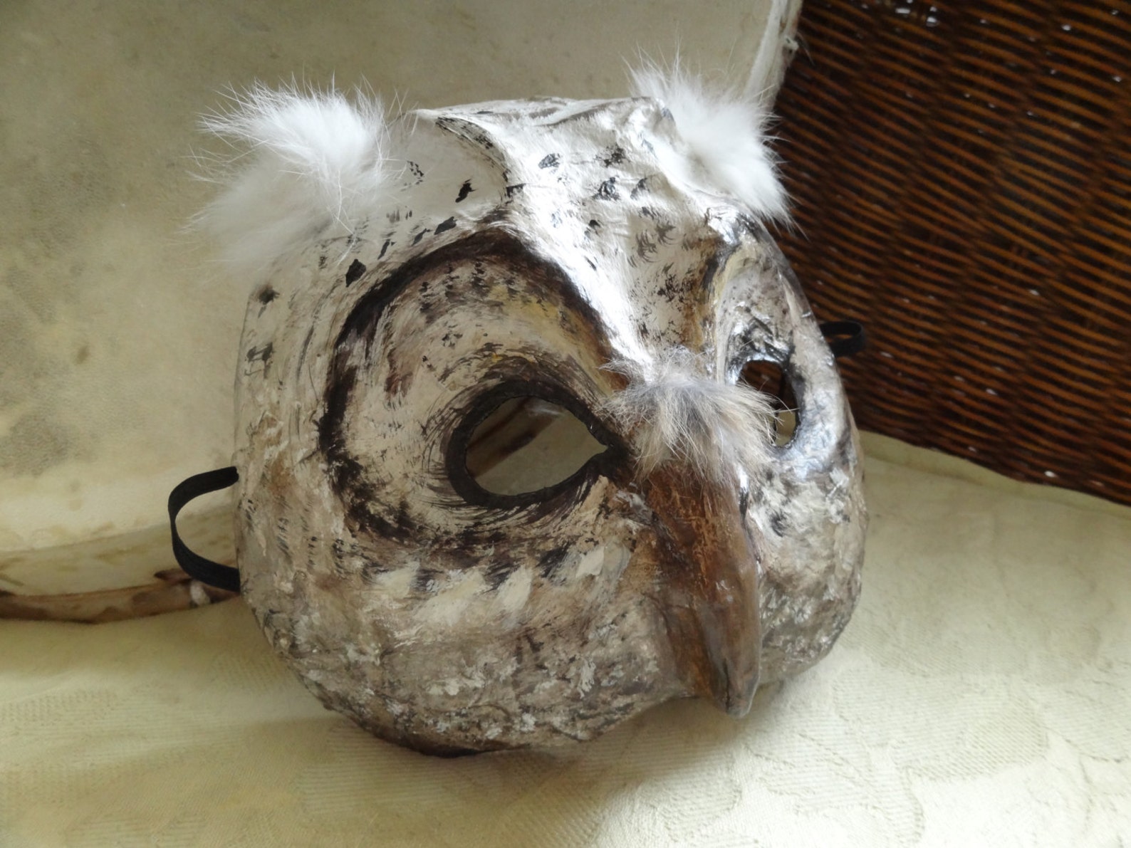 Paper Mache Owl Mask Owl Costume Bird Mask - Etsy