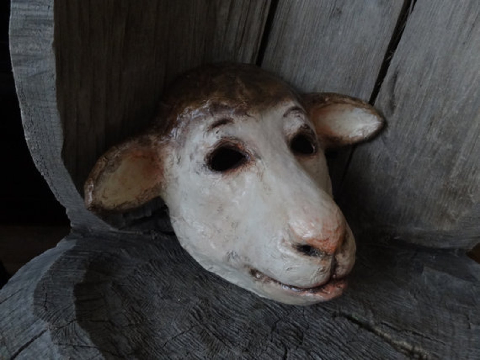 Sheep Mask Masquerade Mask Sheep Costume Halloween Mask | Etsy