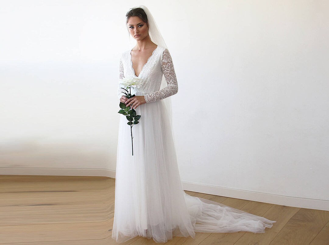 Ivory Tulle Veil # 4024 - Etsy