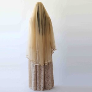 Champagne Wedding Veil #4015 - Etsy
