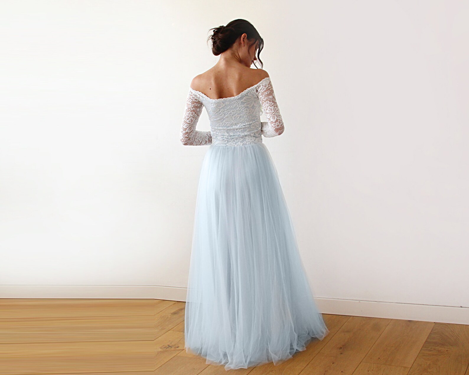 Wedding Dress Two Colors Wedding Dress Off-shoulder Lace - Etsy