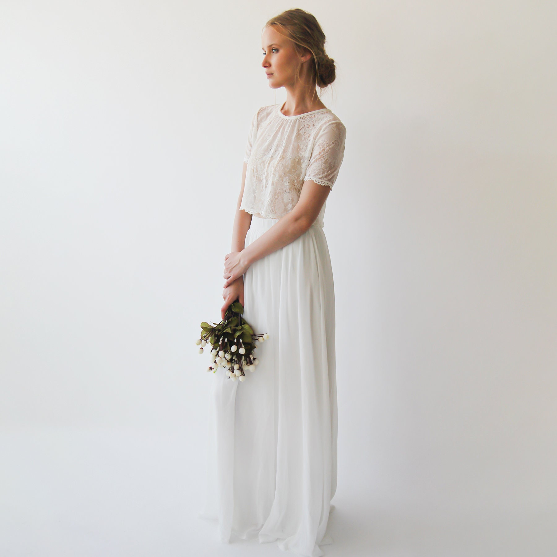 Romantic Style Lace Top #2055 - Etsy