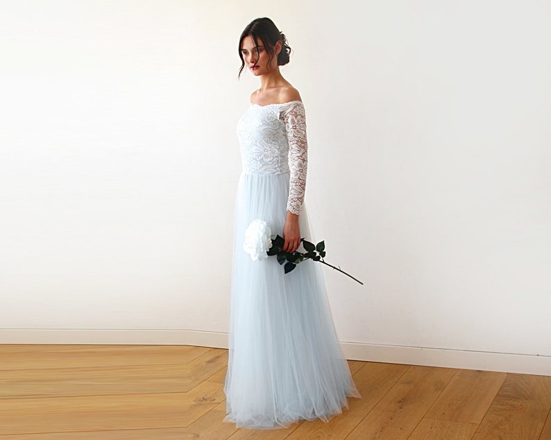 Wedding Dress Two Colors Wedding Dress Off-shoulder Lace - Etsy