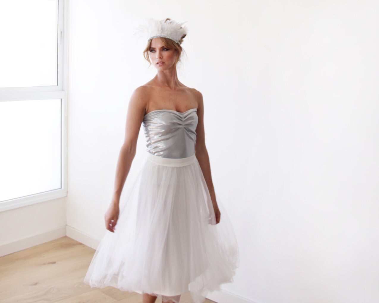 Ballerina Strapless Gold Stretchy Top #2007 - Etsy
