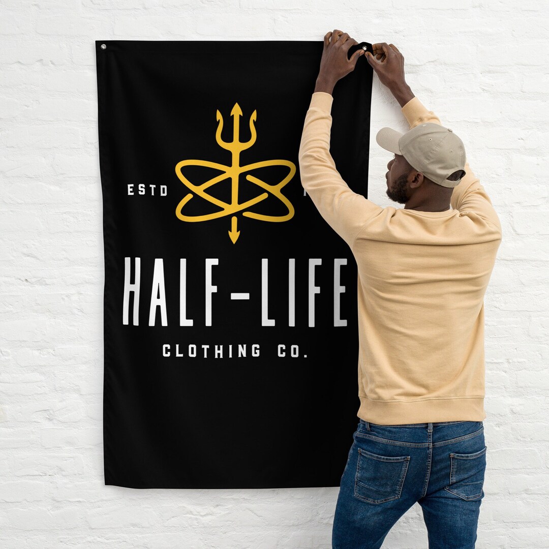 Half-life Clothing Company Flag | Navy Nuke | Naval Nuclear Power - Etsy