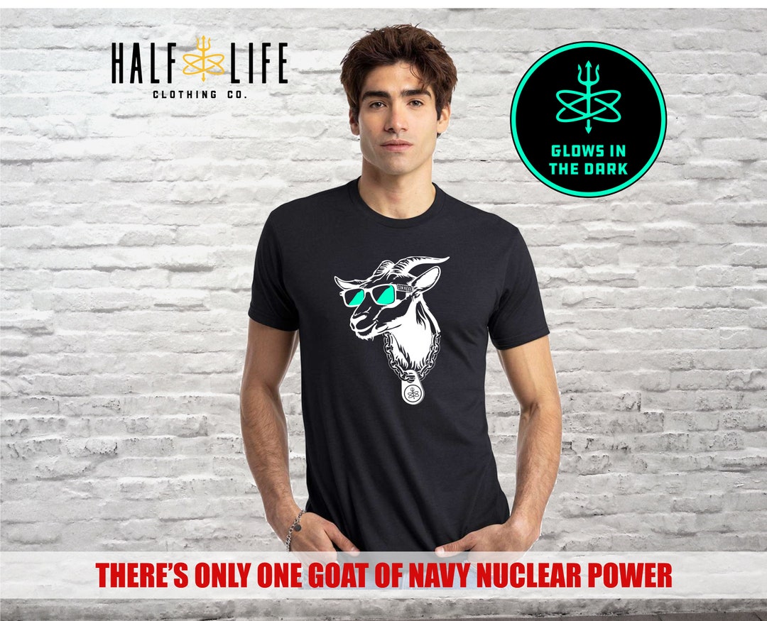 Rickover is the GOAT of Navy Nuclear Power Glow in the Dark T-shirt ...