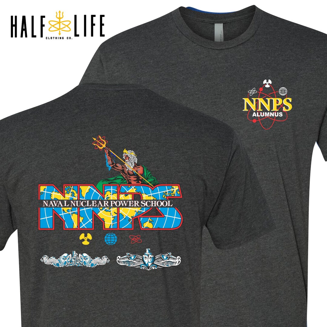 Poseidon Navy Nuclear Power School Alumnus T-shirt | NNPS | NNPTC ...