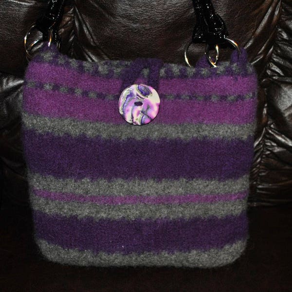 Felted Wool Purse - Etsy