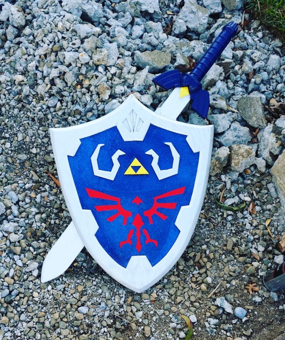 Master Sword And Hylian Shield