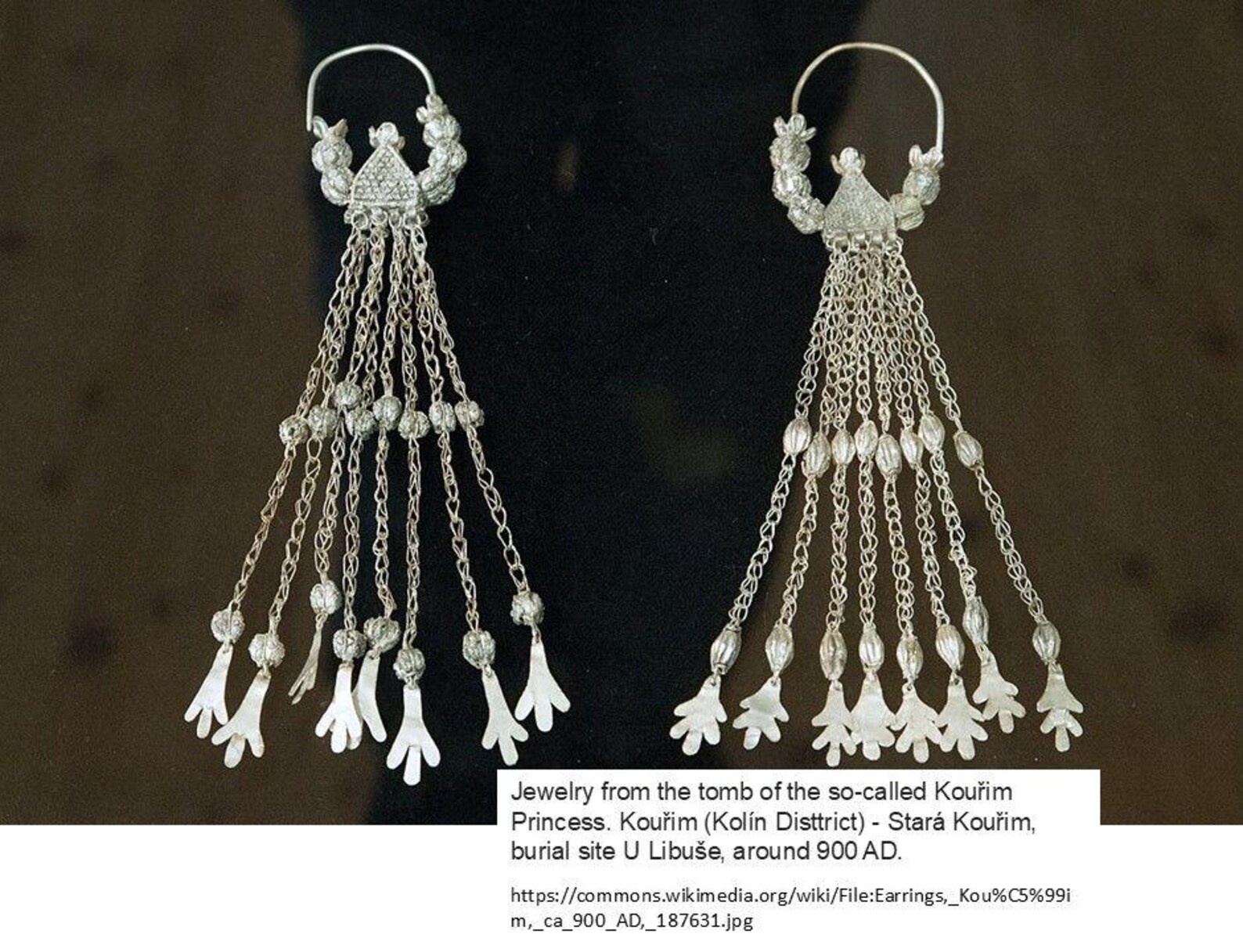 Slavic / Rus Temple Jewelry Set, Brass Ryasny Set, Eight Chains - Etsy