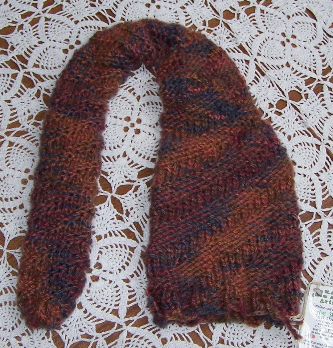 Small Spiral-knit Liripipe Hat for Child - Etsy